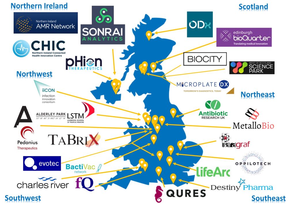AMR HOTSPOTS UK: MAP - AMR Insights